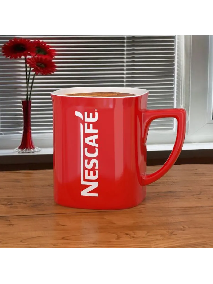 Nestle Coffee Classic Nestle Red Cup Керамическая чашка для воды Красная керамическая чашка Кружка Joint Cup 250