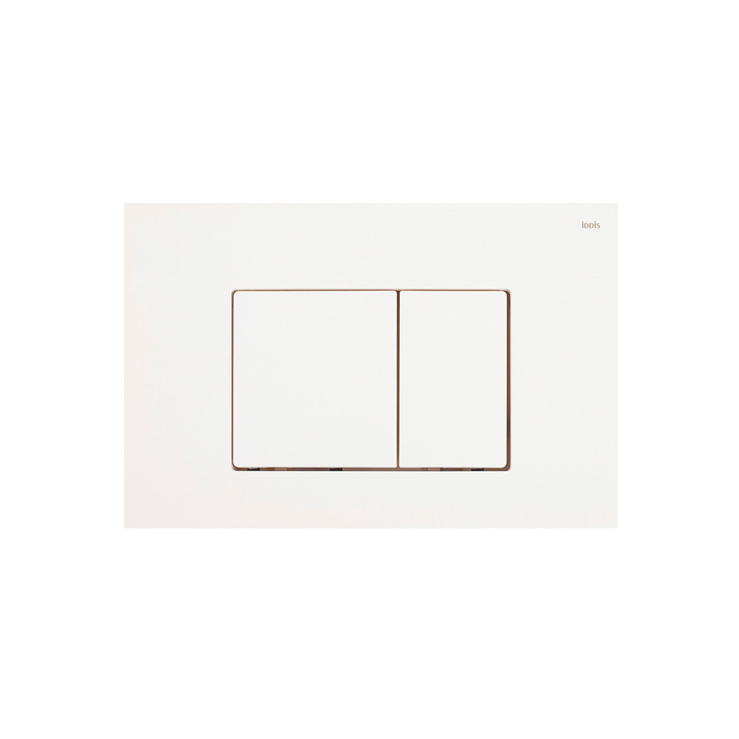 Кнопка смыва универсальная IDDIS Unifix UNIS3MWi77 матовый белый