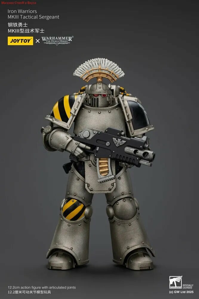 Warhammer The Horus Heresy JOYTOY 1/18 Iron Warriors MKIII Tactical Sergeant Подарочная модель