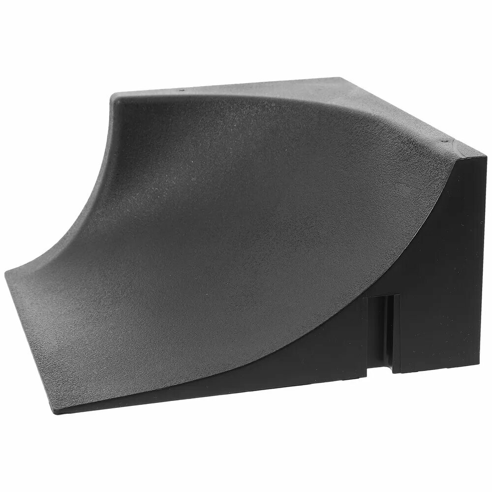 Черная пластиковая мини-рампа для скейтпарка, аксессуар для детского пальчикового скейтборда