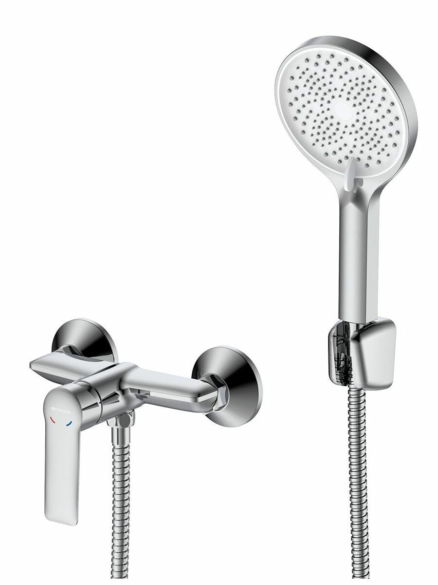 Смеситель DECOROOM для ванны с душем, без излива DR28056