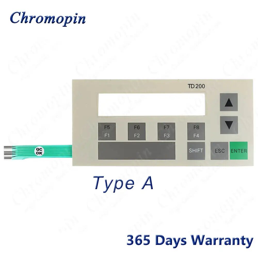 Chromopin TD200, keypad type A