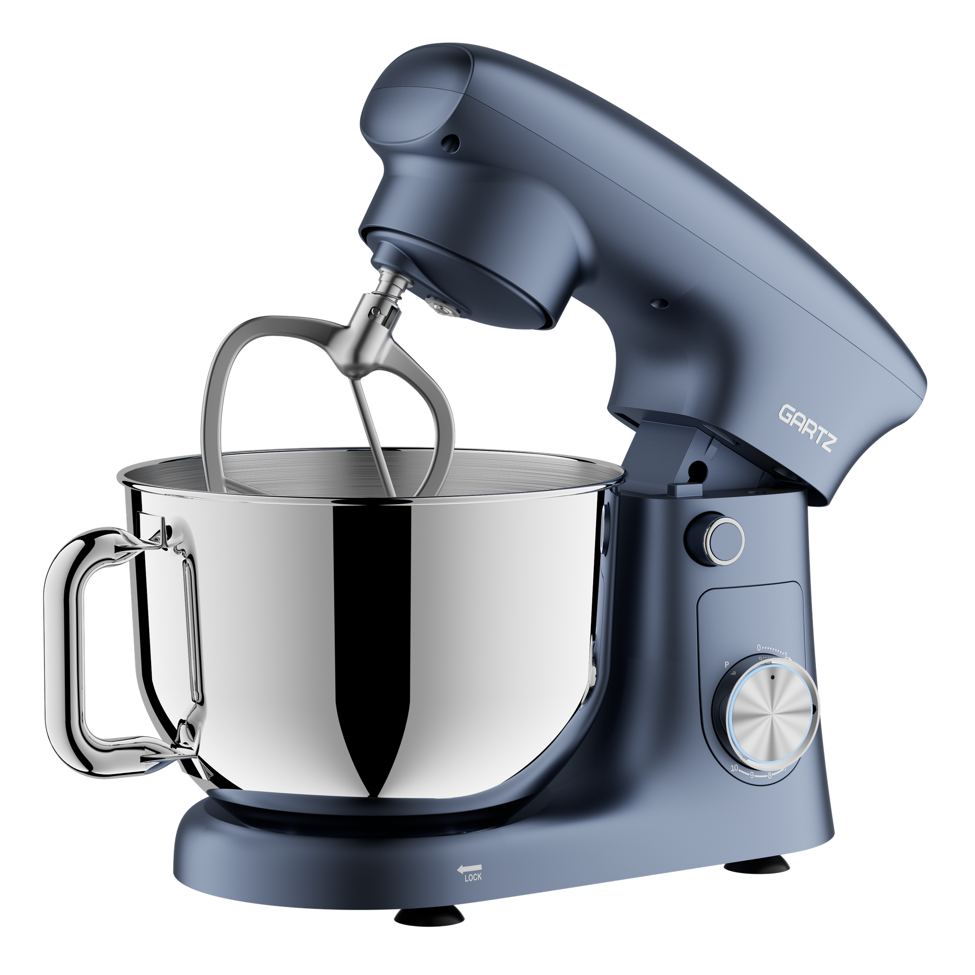 Планетарный миксер с чашей GARTZ MPR250V MagicMix, 1900 Вт, чаша 5.5 л, 10 скоростей