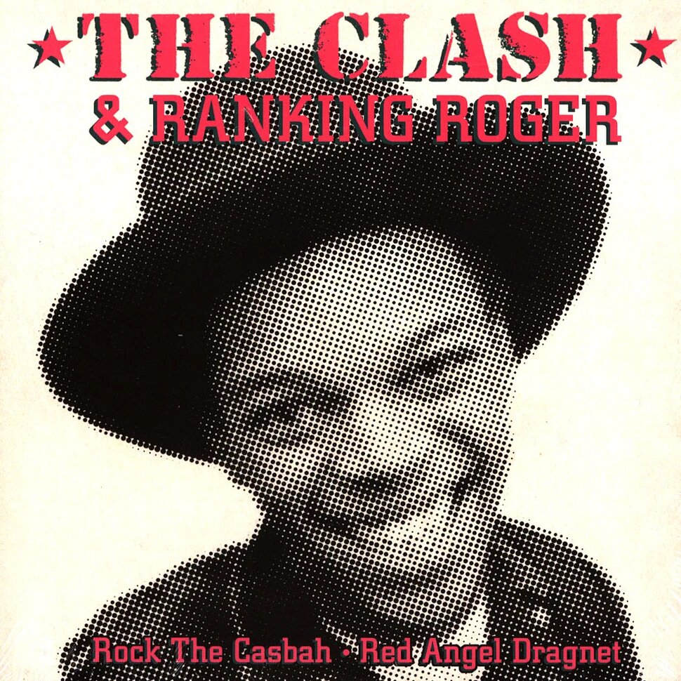 Виниловая пластинка The Clash Ranking Roger Rock The Casbah / Red Angel Dragnet
