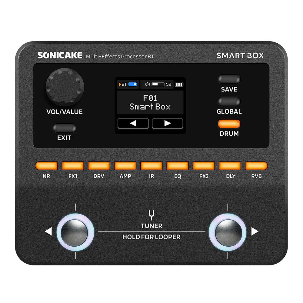 Sonicake QME-20BK Smart Box Multi-effects Processor