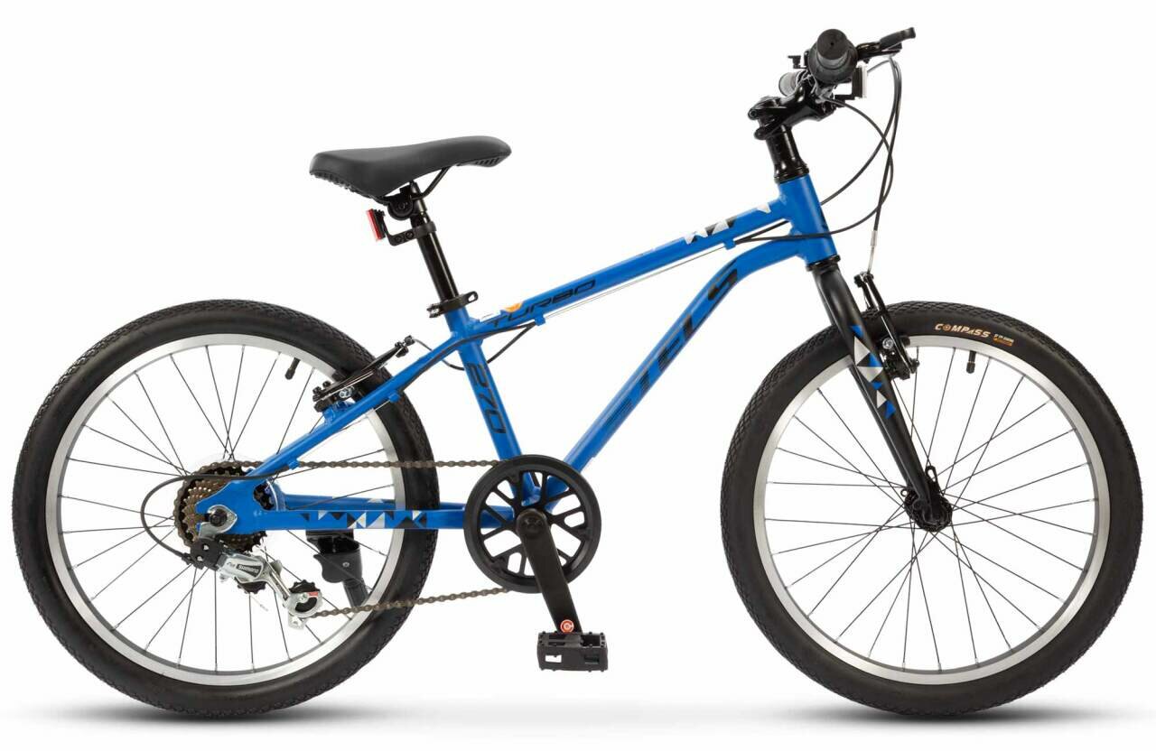 Детский велосипед Stels Turbo 270 V Z010 (2025) 20 Синий (120-135 см)