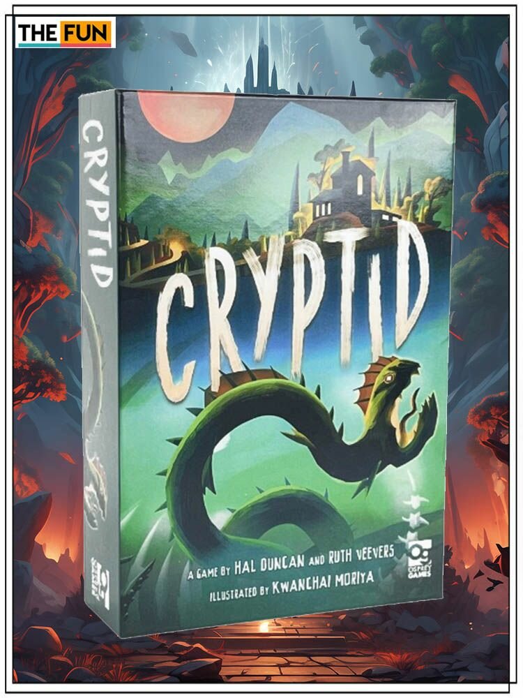 Настольная Карточная Игра Настольная CRYPTID Игра (Карточная) Новая Версия Игры