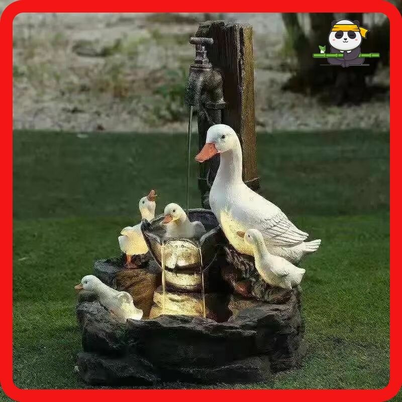 Фонтан садовый 120 см, водяной декор, для дачи, уличный, стильный дизайн — фото 1