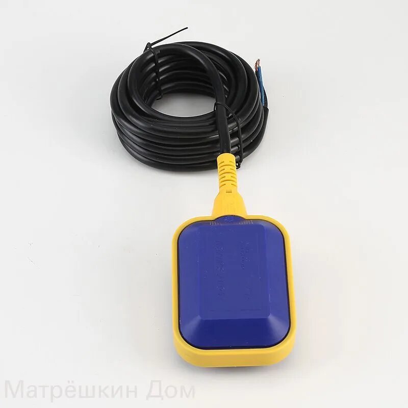Поплавковый выключатель для насоса 220В IP68 ABS пластик — фото 1