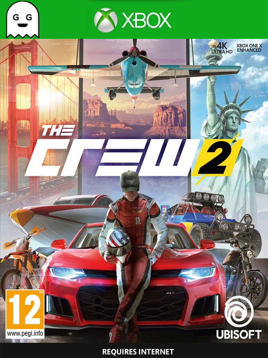 Игра The Crew 2, цифровой ключ для Xbox One/Series X|S, Русская озвучка, Аргентина