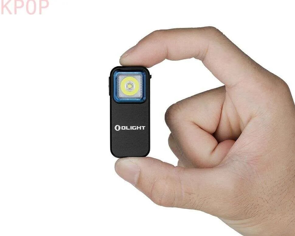 Olight Oclip ручной фонарь с прищепкой для зажима, черный, светодиодный — фото 1