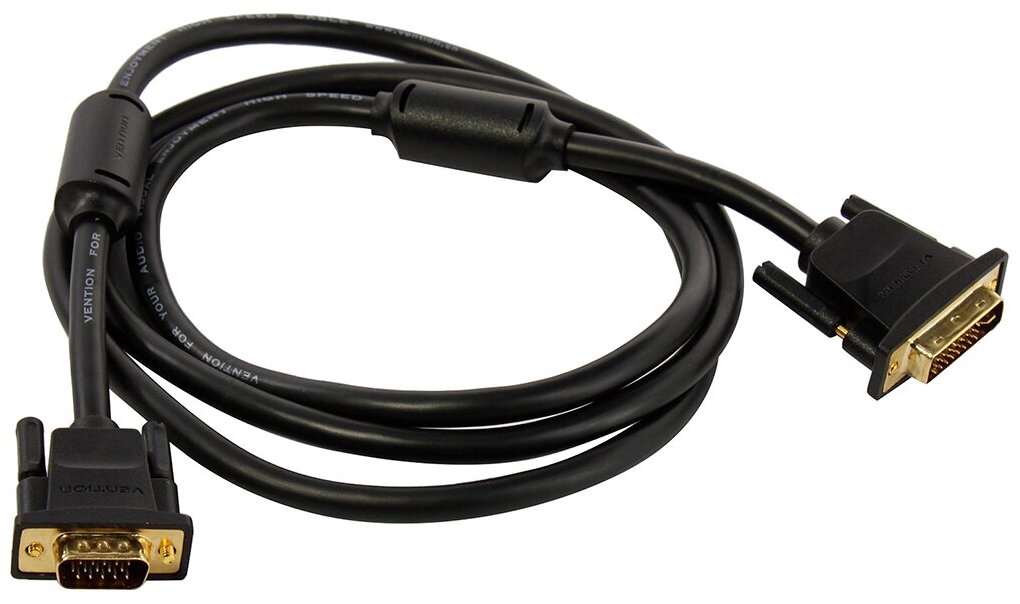 Кабель DVI - VGA Vention EACBI 3.0m — фото 1