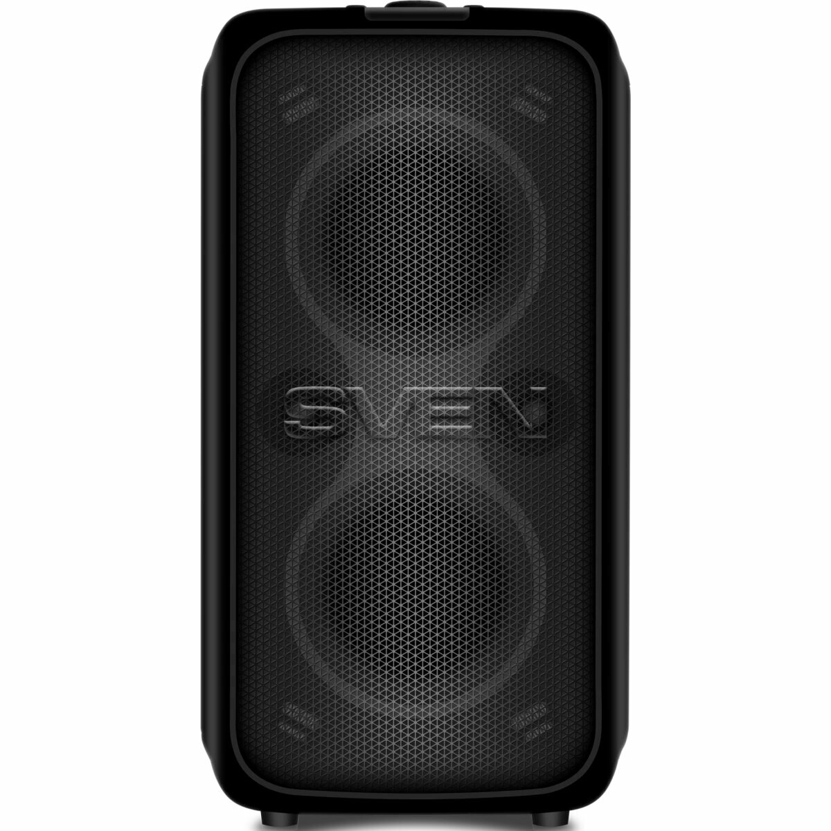 Музыкальный центр Sven PS-1000, черный, портативная, Bluetooth, FM, 160Вт