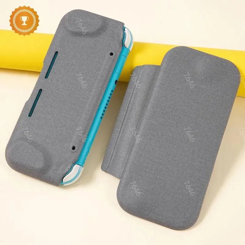 GM Nintendo Switch Lite Flip Case Gray Магнитный чехол для игровой консоли