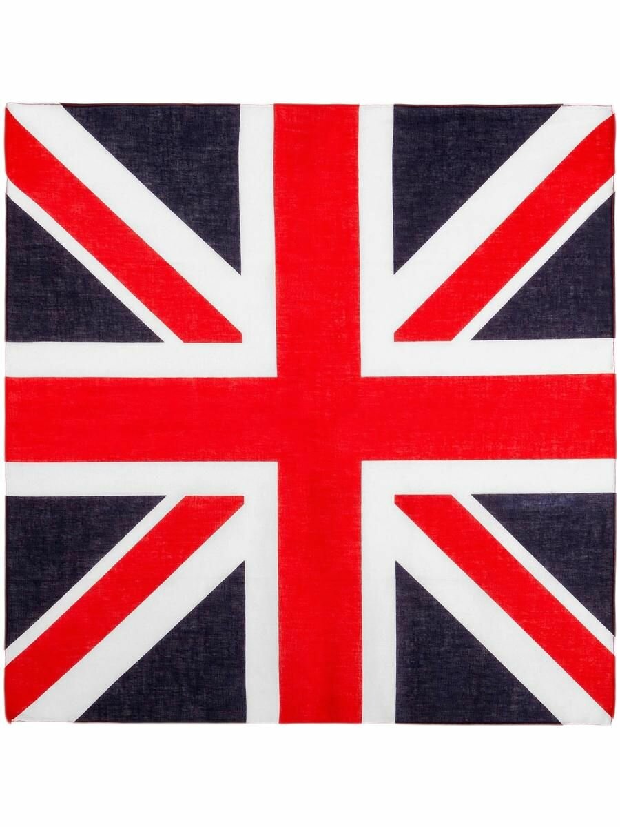 Бандана U.K. WIDMANN , в стиле английского флага, синяя/красная — фото 1