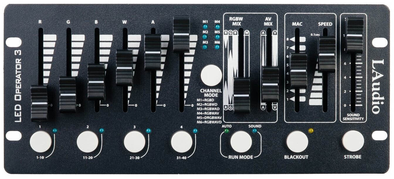 Контроллер LAudio "LED-Operator-3", для светодиодных приборов