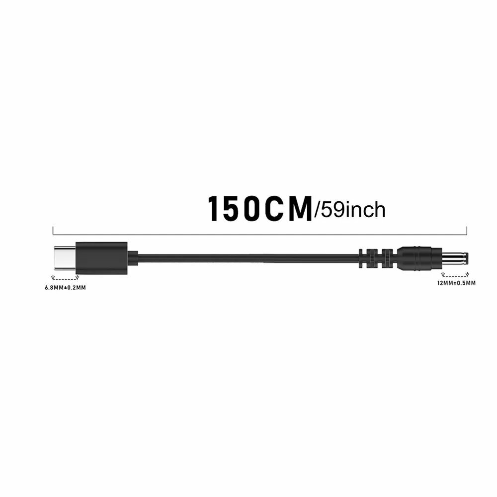Кабель Type-C PD 12V-3.5x1.35mm — фото 1