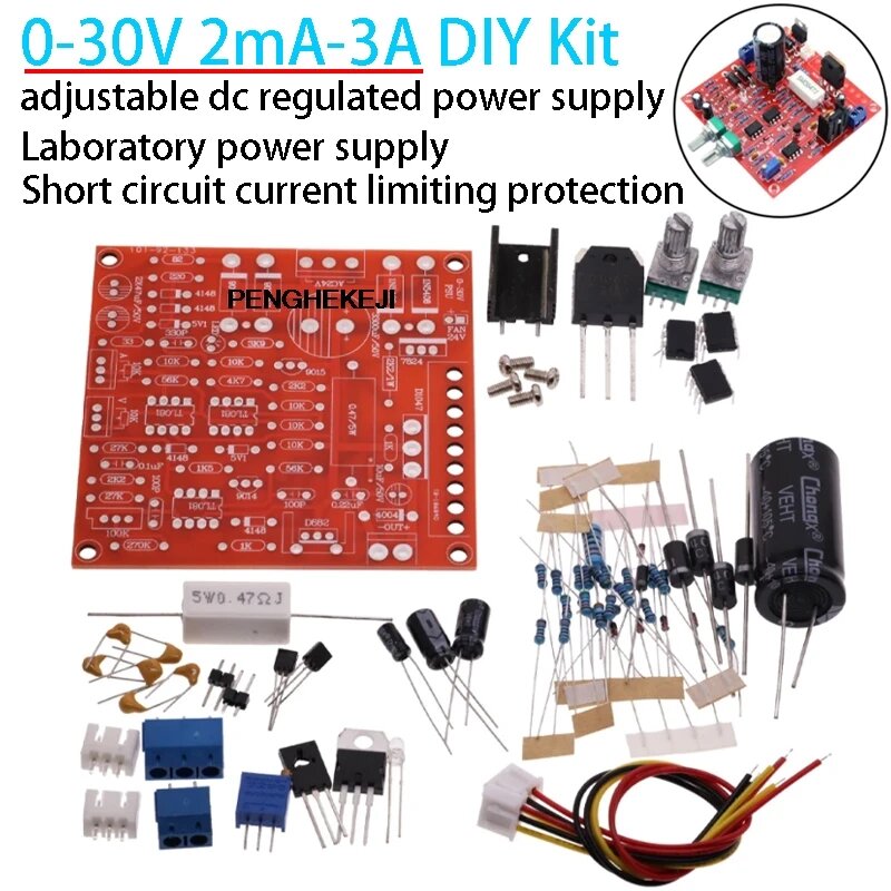 Регулируемый модуль питания для Arduino 0-30В 2-3А