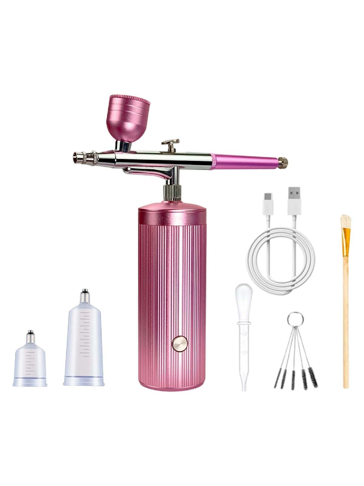 Набор Аэрографов Airbrush Guns Многофункциональный Аэрограф Air Brush для Макияжа Ногтей