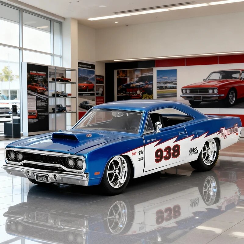 Maisto Plymouth Road Runner 1970 металлическая модель автомобиля 1:24
