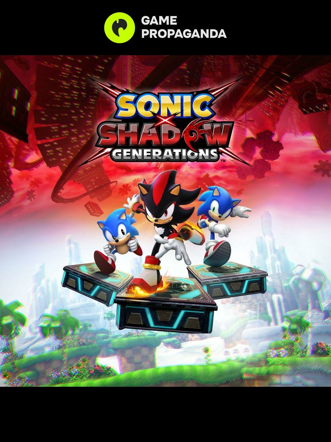 Игра SONIC X SHADOW GENERATIONS PS4, PS5 + 190 TRY на баланс PSN. Турция. Цифровая версия