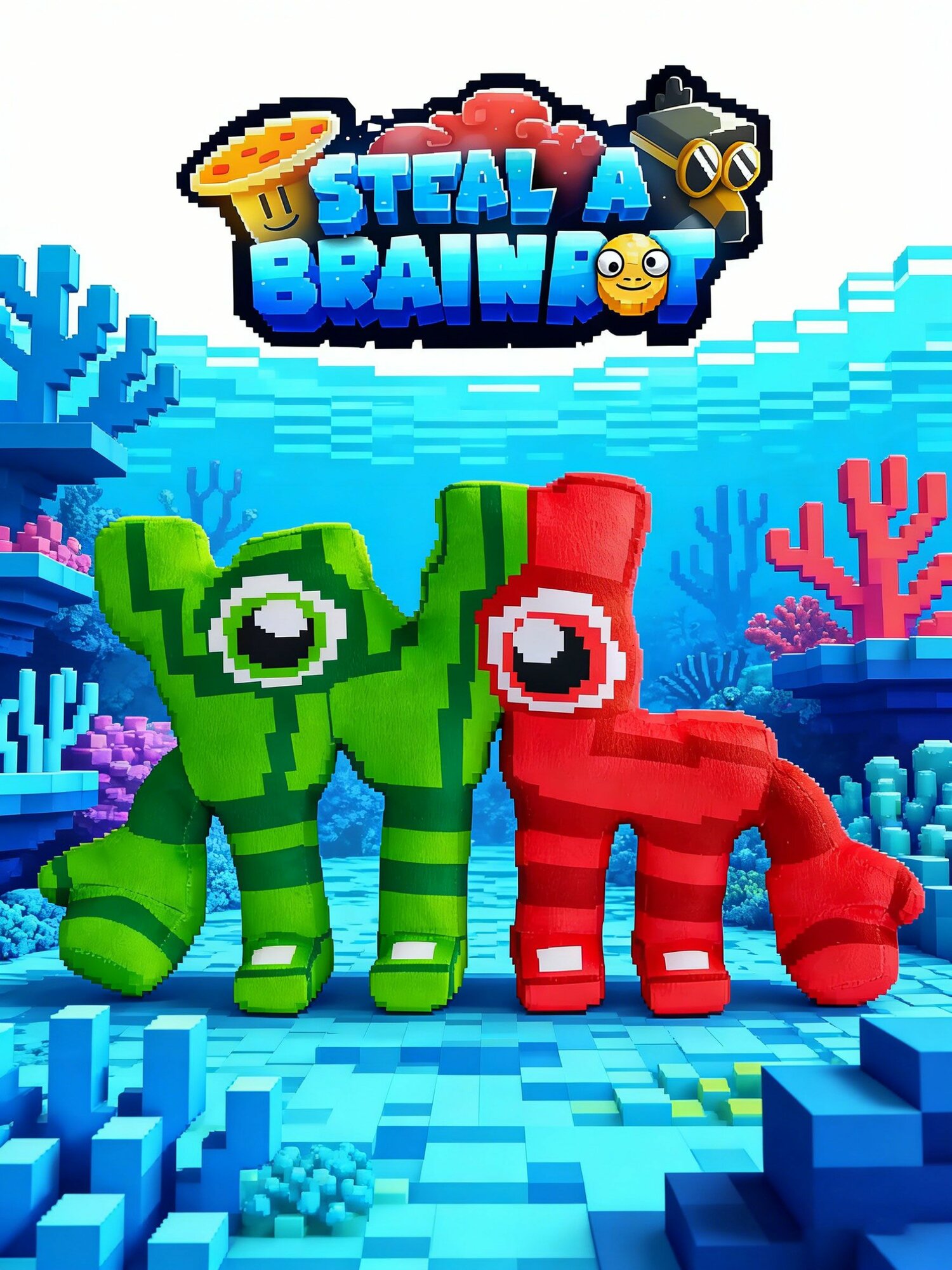 Плюшевая игрушка мем W or L, из игры Roblox Steal a Brainrot