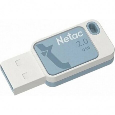 Флешка Netac UA31 32Gb (NT03UA31N-032G-20BL), USB2.0, голубая