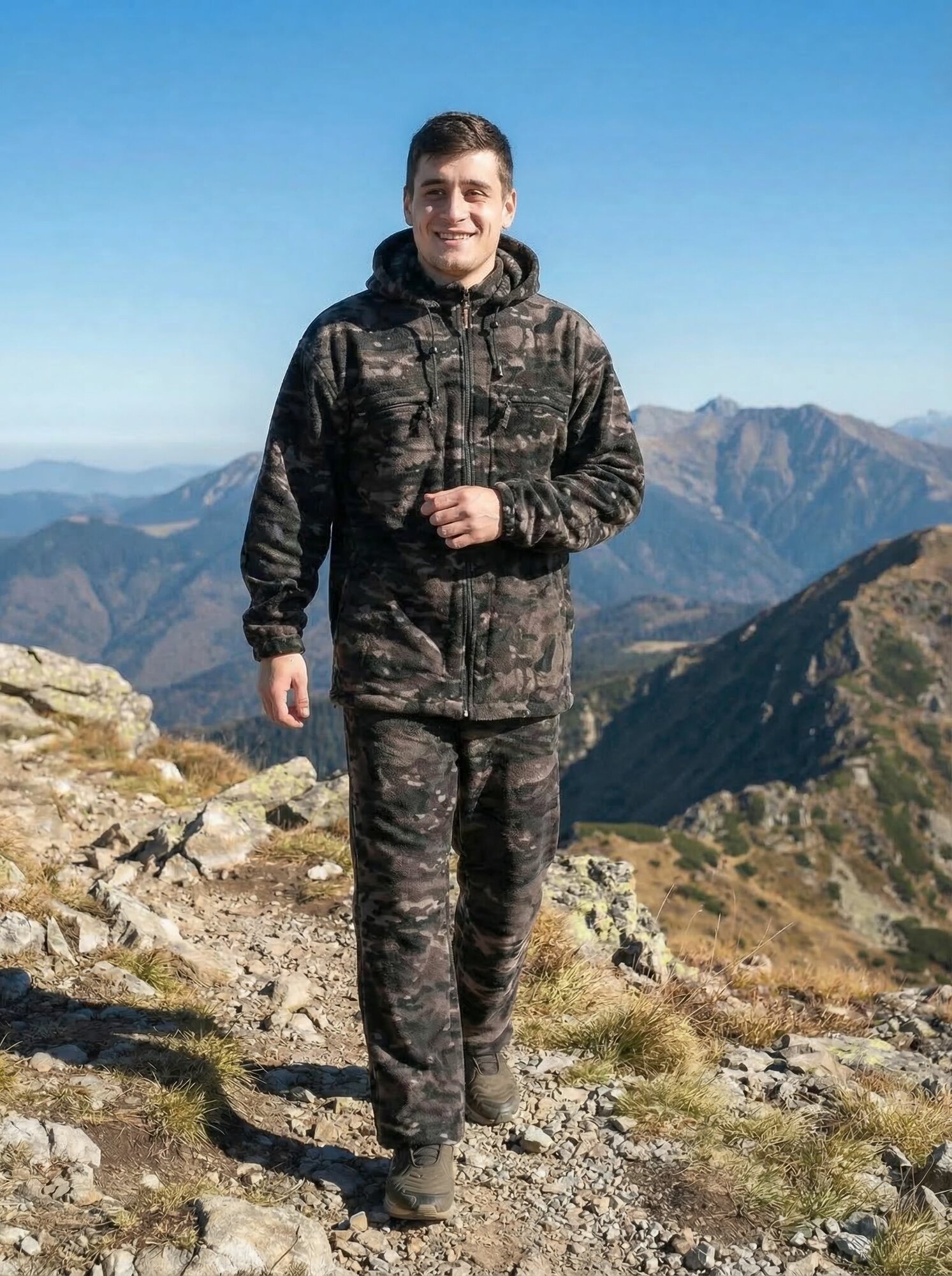 Флисовый тактический костюм Бабек