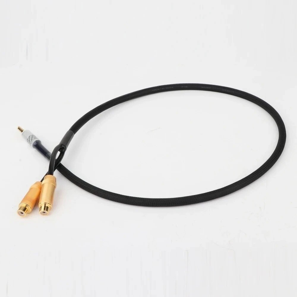 Preffair аудиокабель 4,4 мм - 2 RCA, 0.5m