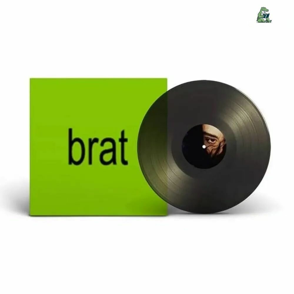 Ограниченный выпуск! Charli XCX Brat Черный ледяной винил LP (Электро-поп)