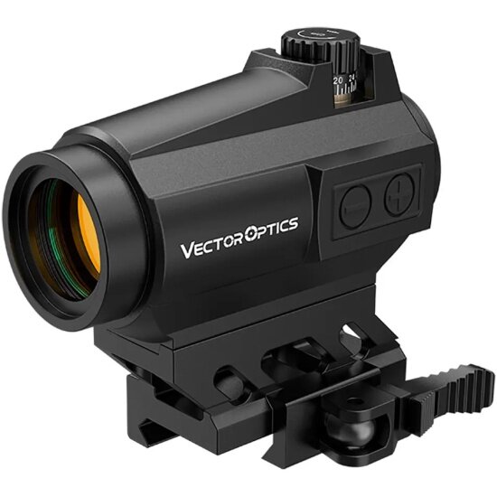 Коллиматор Vector Optics Maverick-II 1x22, закрытого типа, DBR, красная, 8+1NV, на Weaver, IPХ4, 214г