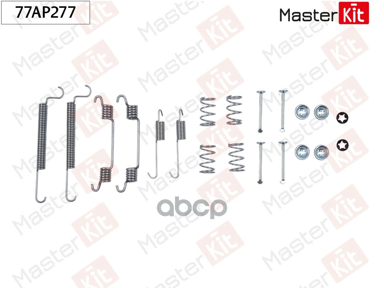 Комплект установочный колодок барабанных opel astra (a04) 2007 - MasterKit арт. 77AP277