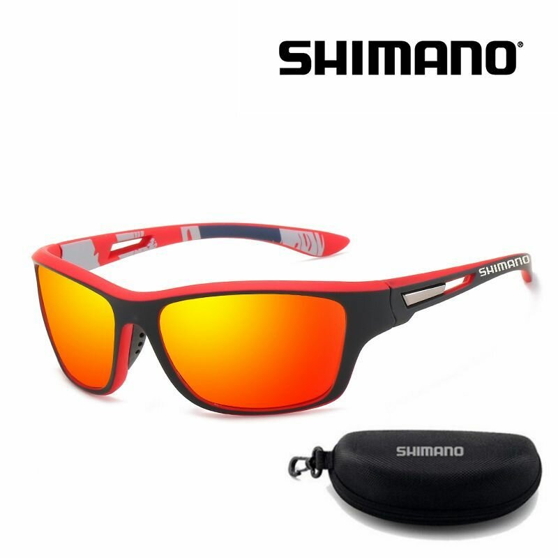Солнцезащитные очки SHIMANO для рыбалки UV400 с поляризованными линзами для женщин и мужчин, для спорта на открытом воздухе, для вождения, походов, с коробкой