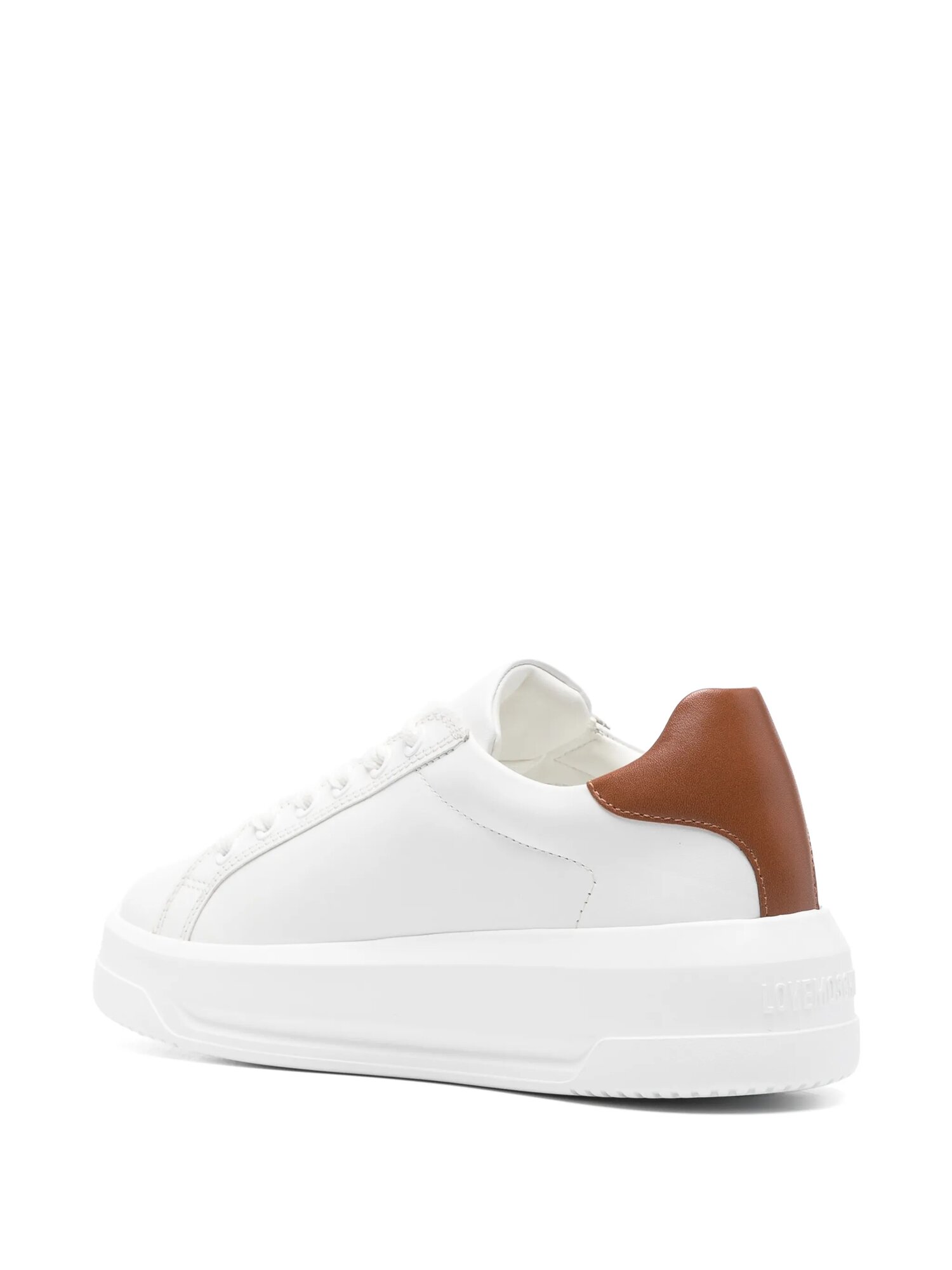 Кроссовки LOVE MOSCHINO Contrast panel sneakers, размер 39, white — фото 1