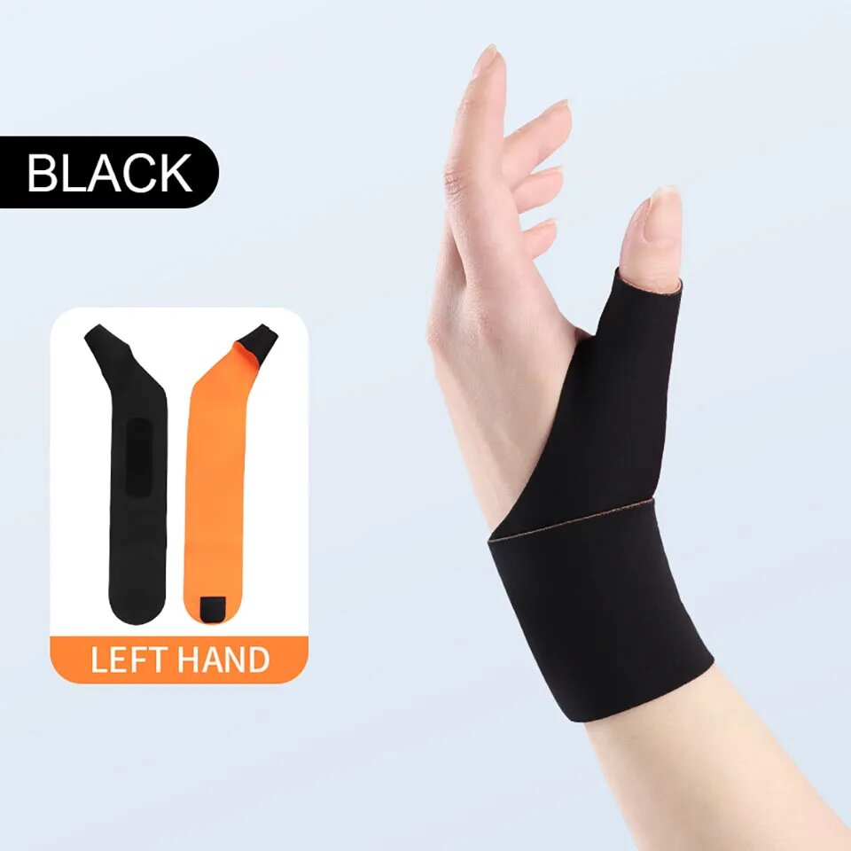 Компрессионный бандаж для большого пальца Dayselect Черный, Black-Left