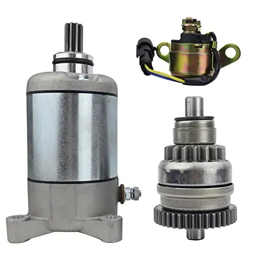 Стартеровый двигатель Bendix и реле, 3 шт, комплект для Polaris ATV Sportsman 500 400 2006-2012, для Scrambler 500 2007-201 18645