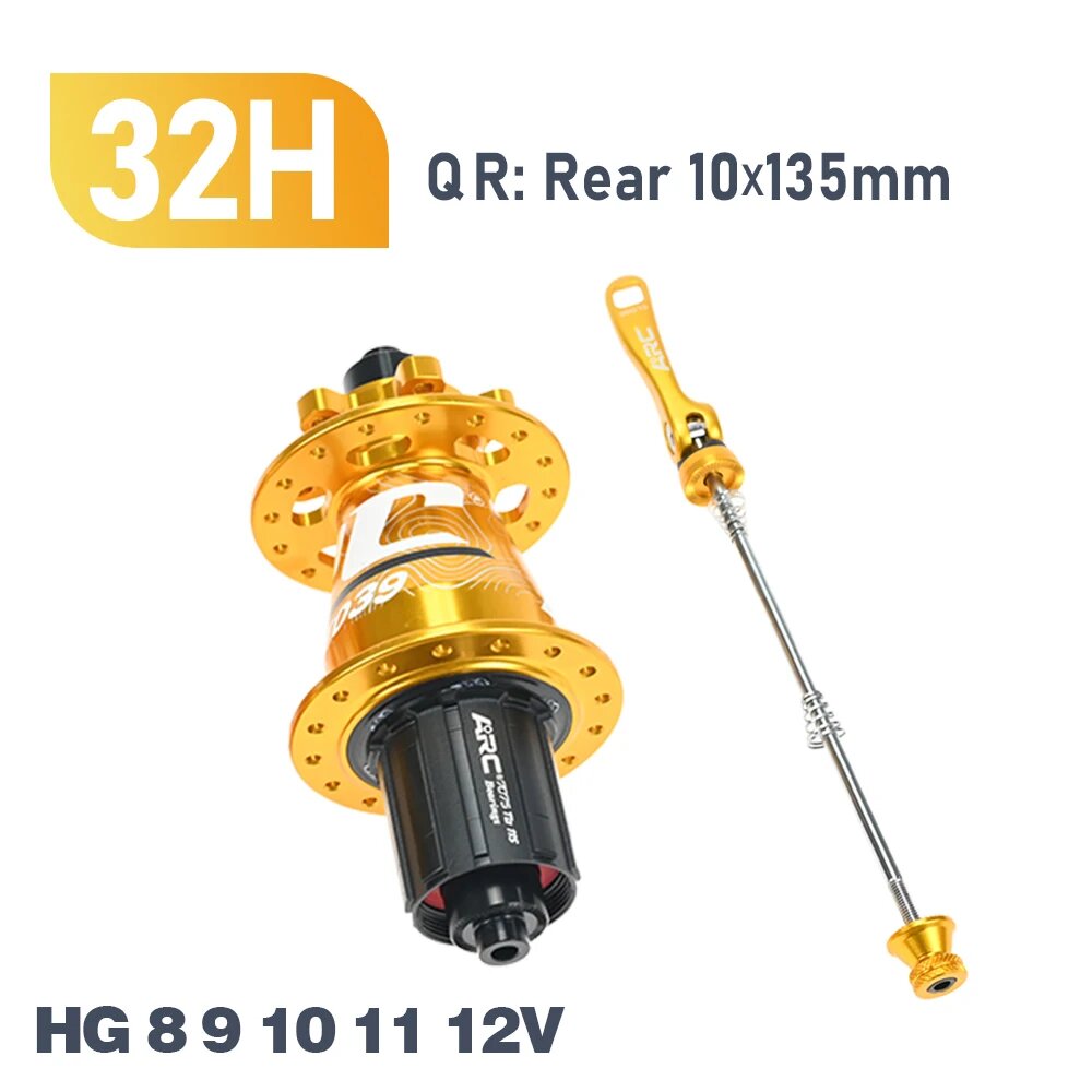 Ступица для горного велосипеда ARC 6 Pawls, ступица подшипника для велосипеда с 32 отверстиями, совместимая с гипер-скользящим 8-12 скоростями/микро-скользящим/Sram XD 12 Скоростей