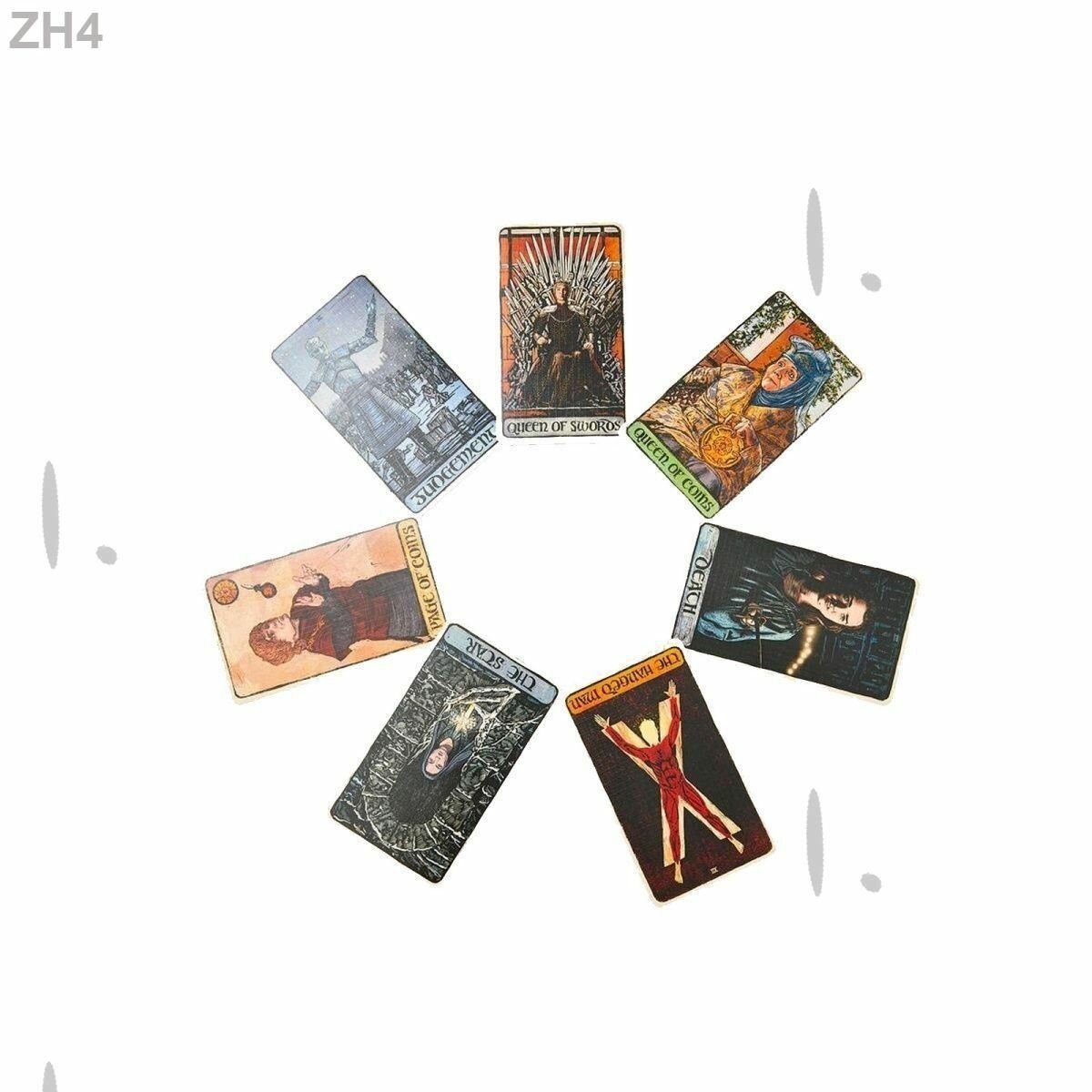 Таро престолов и игр/12*7см/78 карт-A 1 pcs