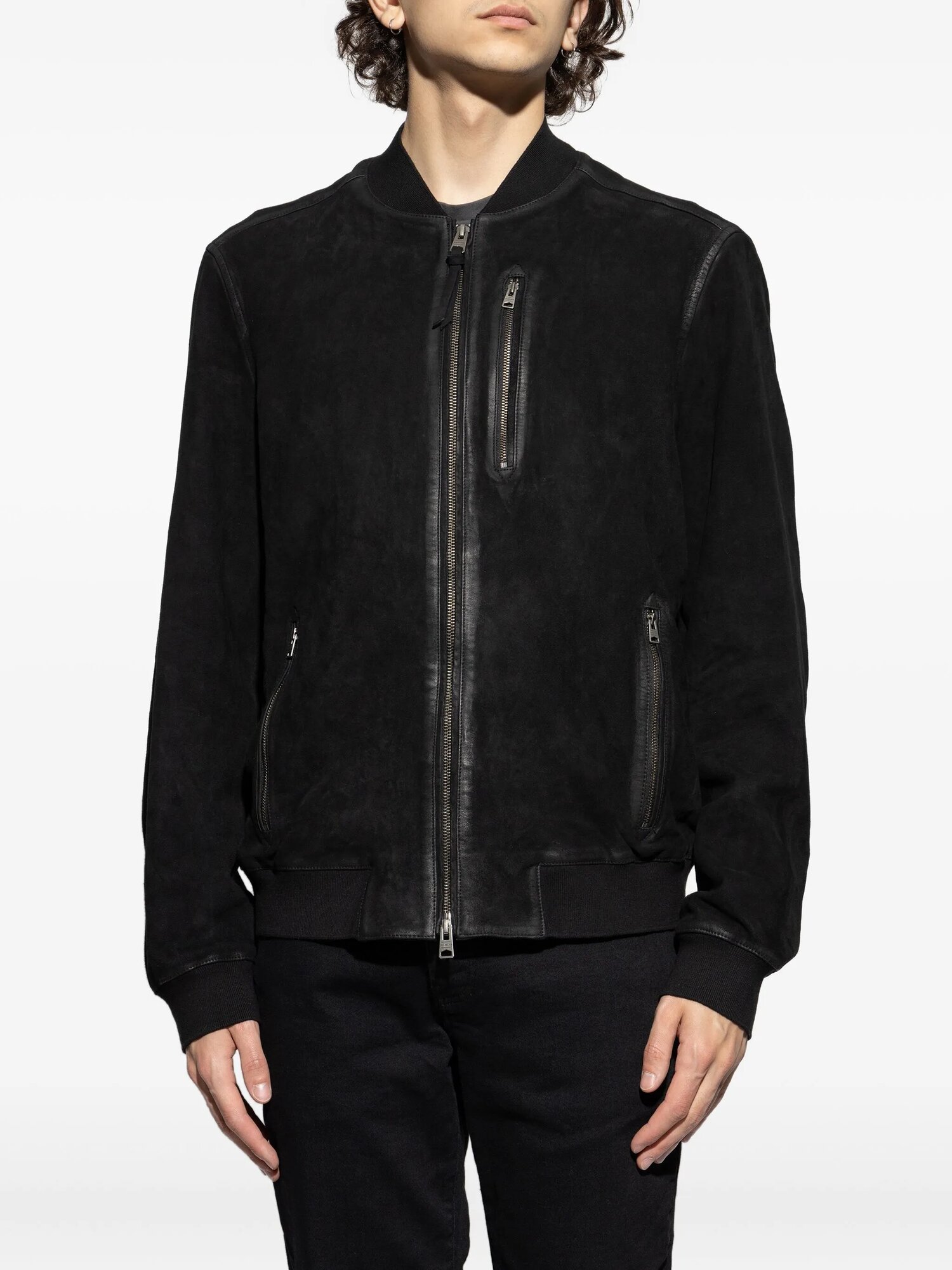 Куртка AllSaints, размер 52, black/black — фото 1