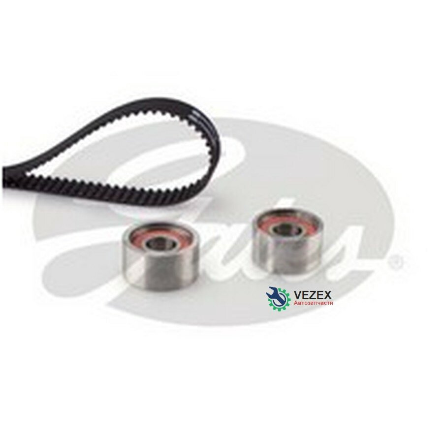 GATES K015334XS Ремень ГРМ зубчатый с роликами, комплект