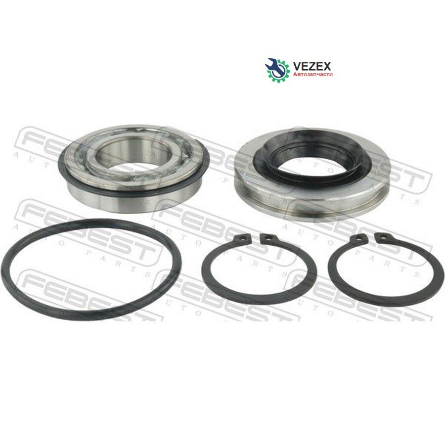 FEBEST KIT-REX подшипник роликовый передней полуоси ремкомплект KIT-REX