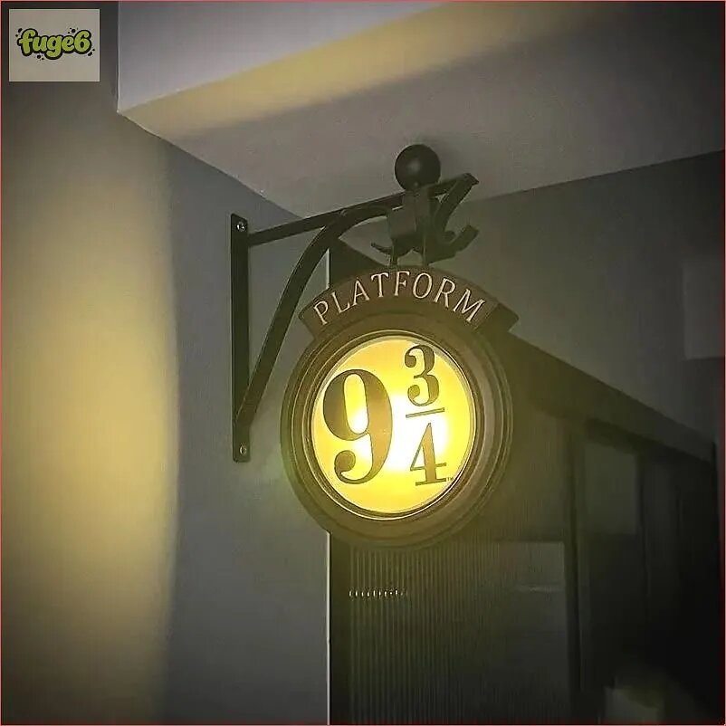 Ночник Платформа 9 3/4 Гарри Поттер Настольный светильник Китай — фото 1