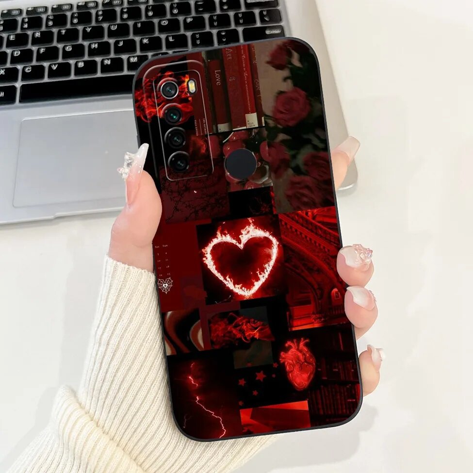 Чехол для Redmi Note 8, модный силиконовый противоударный чехол с цветами Kawaii Cute Cat M1908C3JH M1908C3JG M1908C3JI