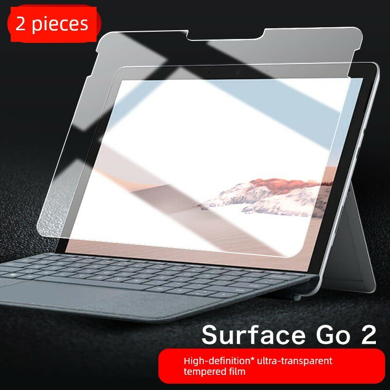 Surface Go2 Стеклянный Защитный Чехол с Высоким Разрешением и Ультра-Прозрачностью, 2 шт. для Экрана Ноутбука