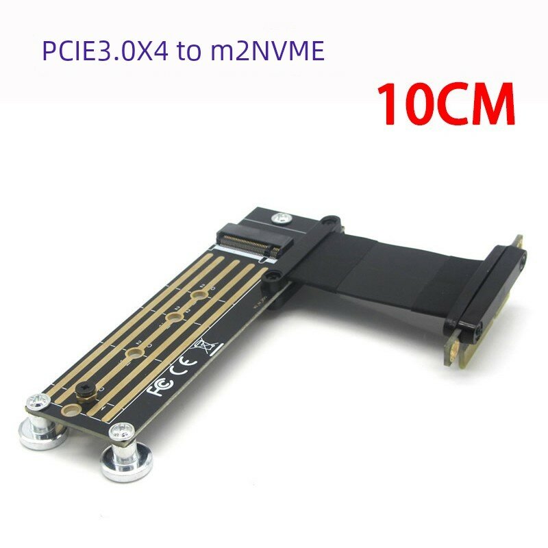 Кабель расширения PCIE X4 к M.2 NVME, скорость 8000 МБ/с, совместимость SSD 2280