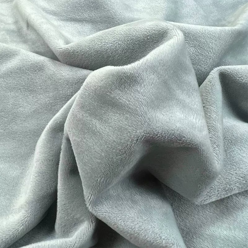 Тонкий велюровый материал для штор 280 г/м, однотонный, для дивана и подушек, цена за 1 метр