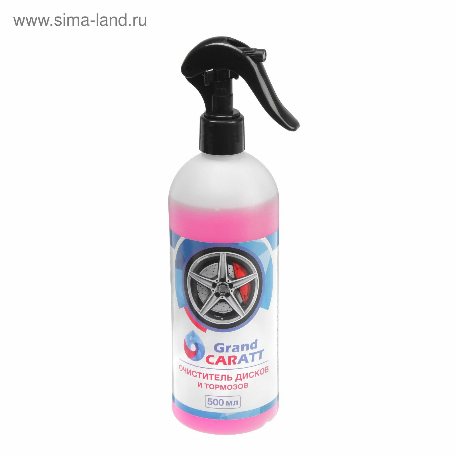 Очиститель дисков и тормозов 500 мл, 014, тип ёмкости: спрей с триггером