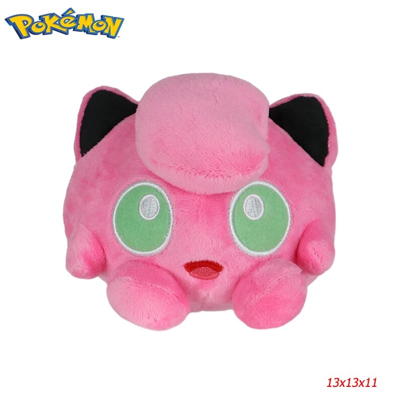 Плюшевая игрушка Pokemon Jigglypuff, розовый, 13x13x11