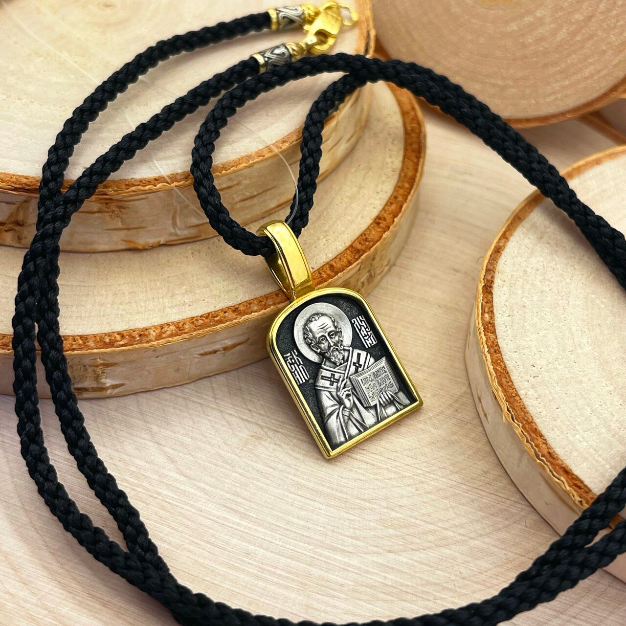 Комплект украшений, серебро, 925 проба, золочение, оксидирование, чернение