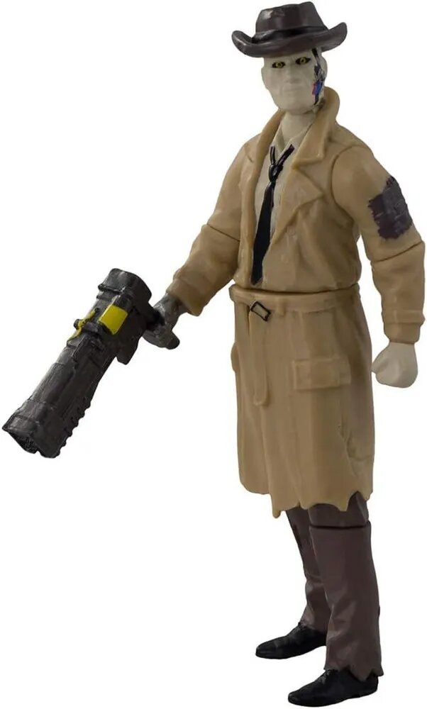 Фигурка Fallout Series 2 #07 Nick Valentine Mega Merge Buildable Action Figure Смола — фото 1